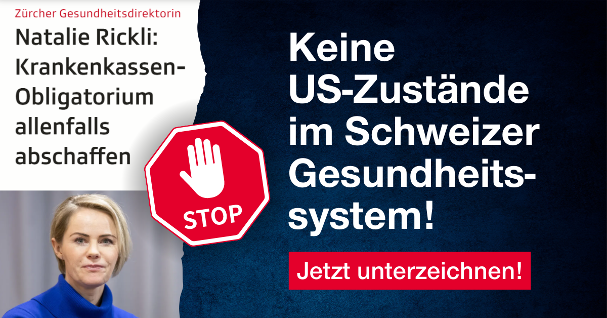 So nicht, Natalie Rickli!