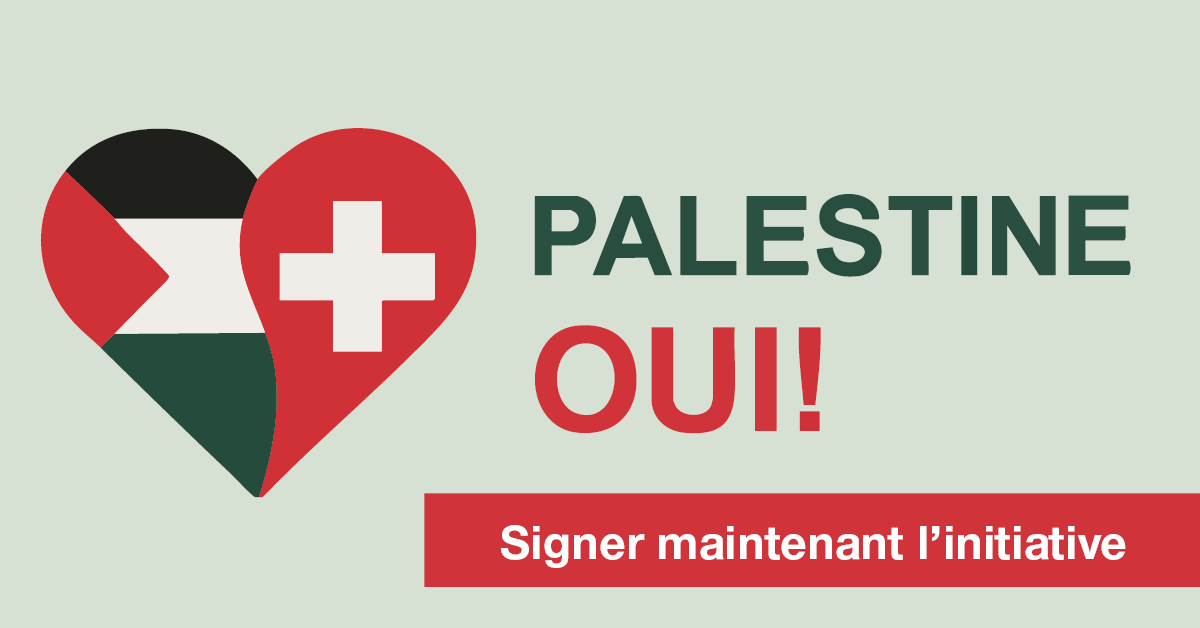 Signez maintenant l'initiative pour la Palestine!
